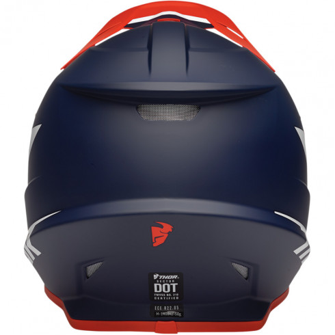 Мотокрос каска THOR SECTOR CHEV RED/NAVY | Linson Moto