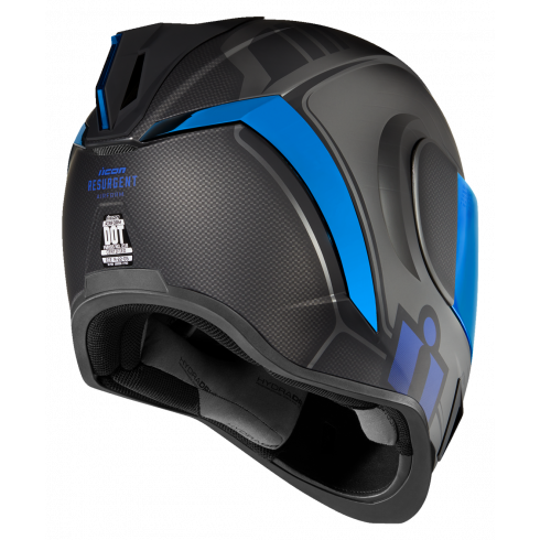 Каска ICON AIRFORM RESURGENT BLUE | Linson Moto